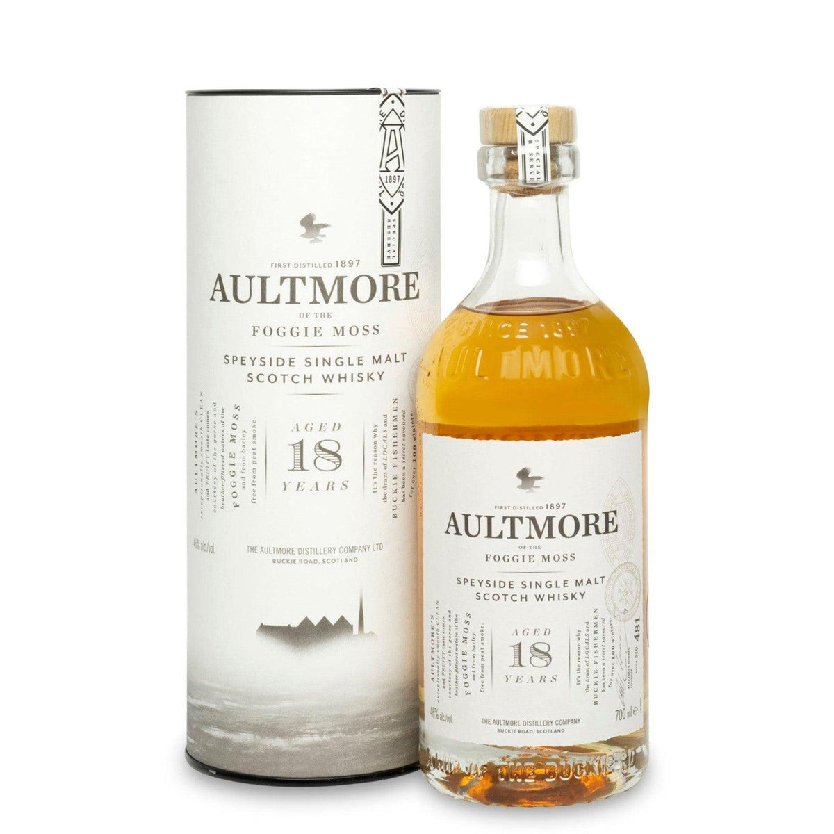 Aultmore 18 Year Old Speyside Single Malt Scotch Whisky — JPHA