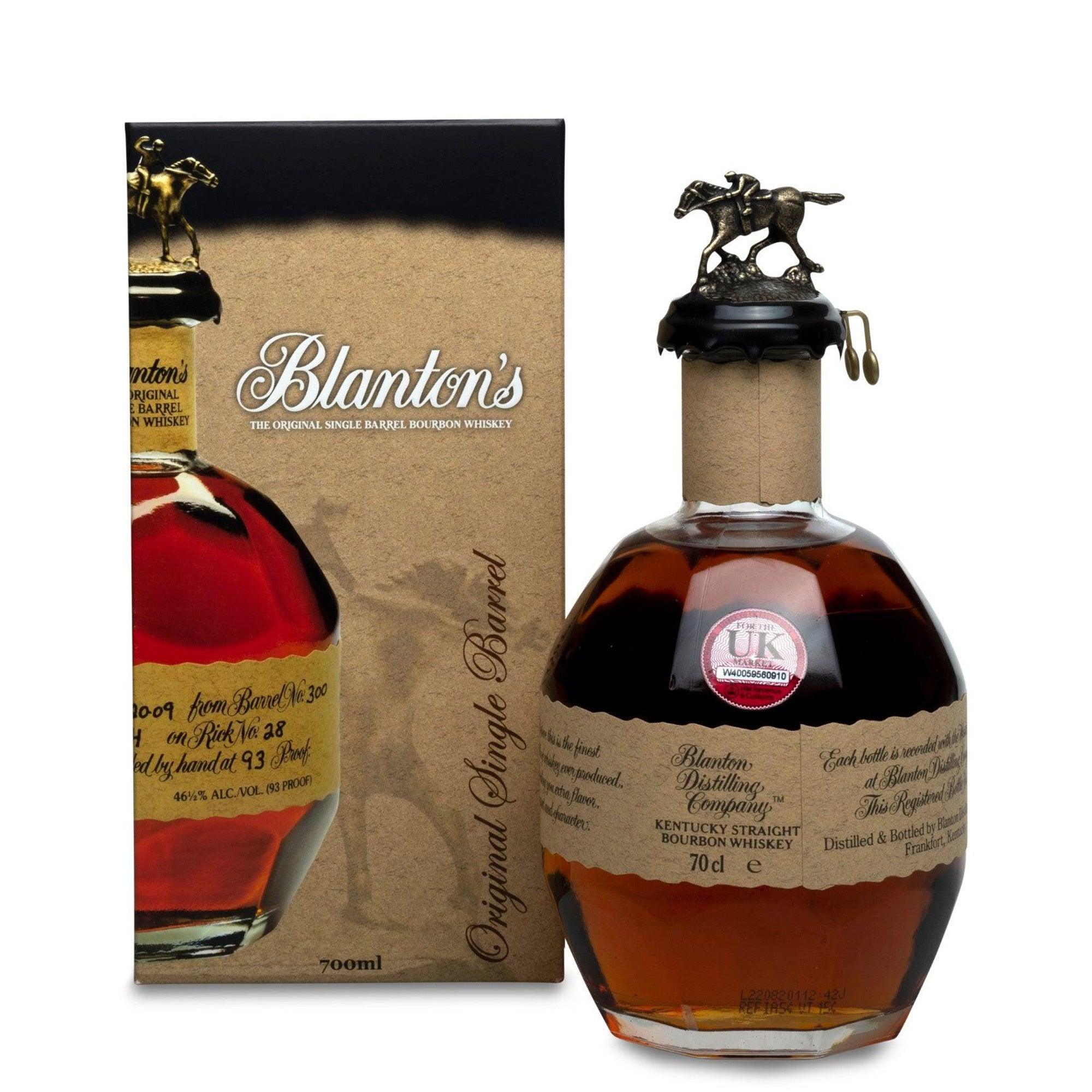 Blanton's Single Barrel Bourbon Original Kentucky Straight Bourbon ...
