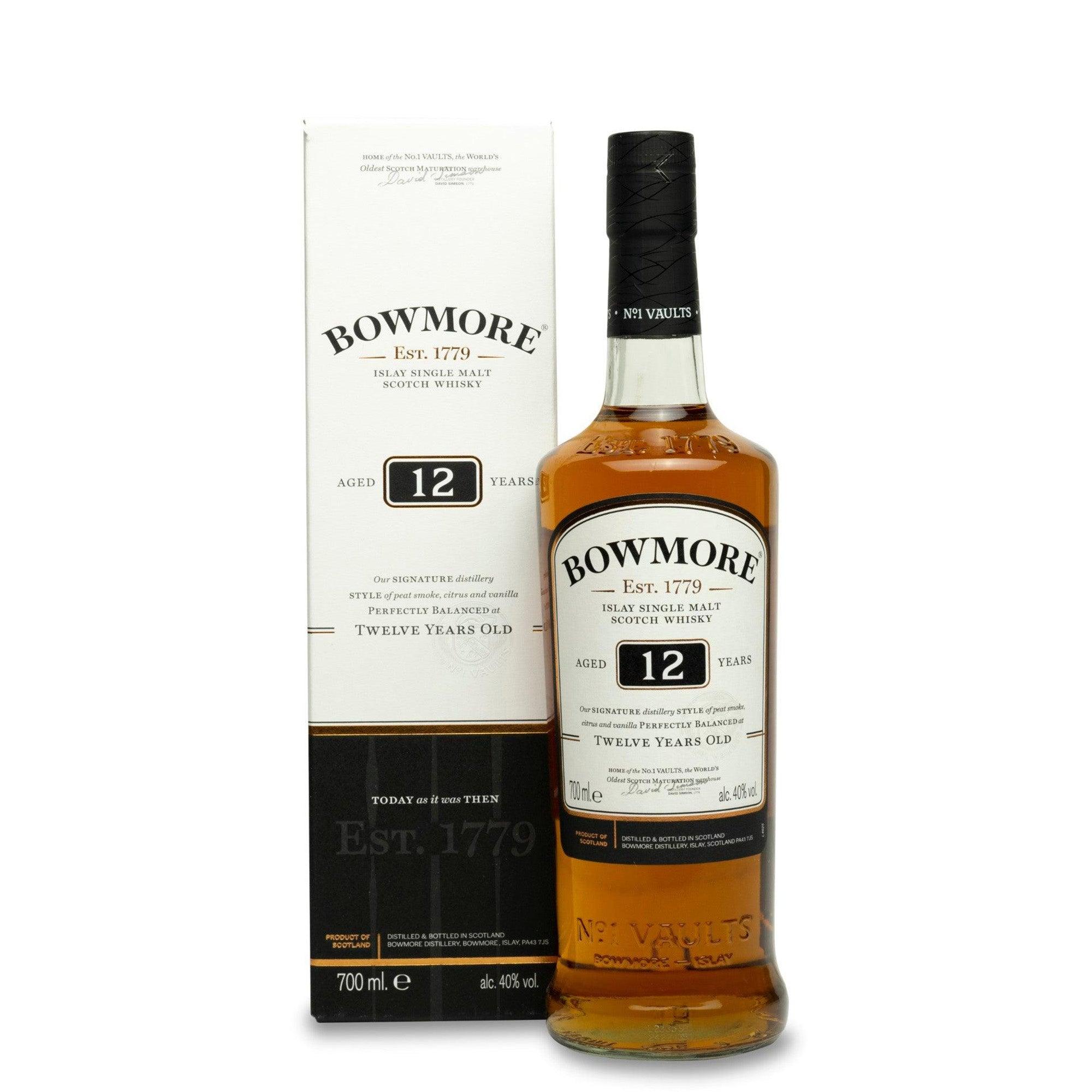 Bowmore 12 Year Old Islay Single Malt Scotch Whisky – JPHA
