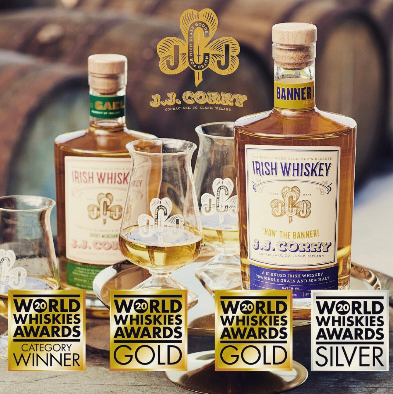 JJ Corry The Battalion Batch No.3 Irish Whiskey — JPHA