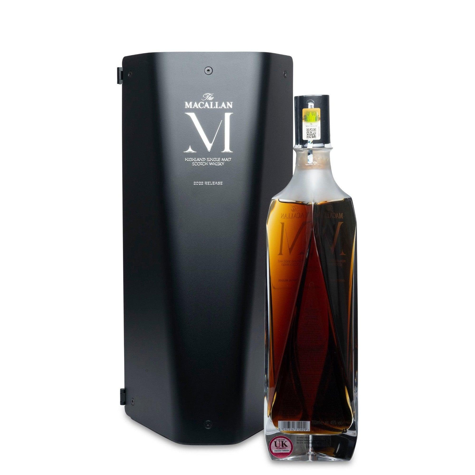 Macallan M Decanter (2022 Release) Speyside Single Malt Scotch Whisky ...