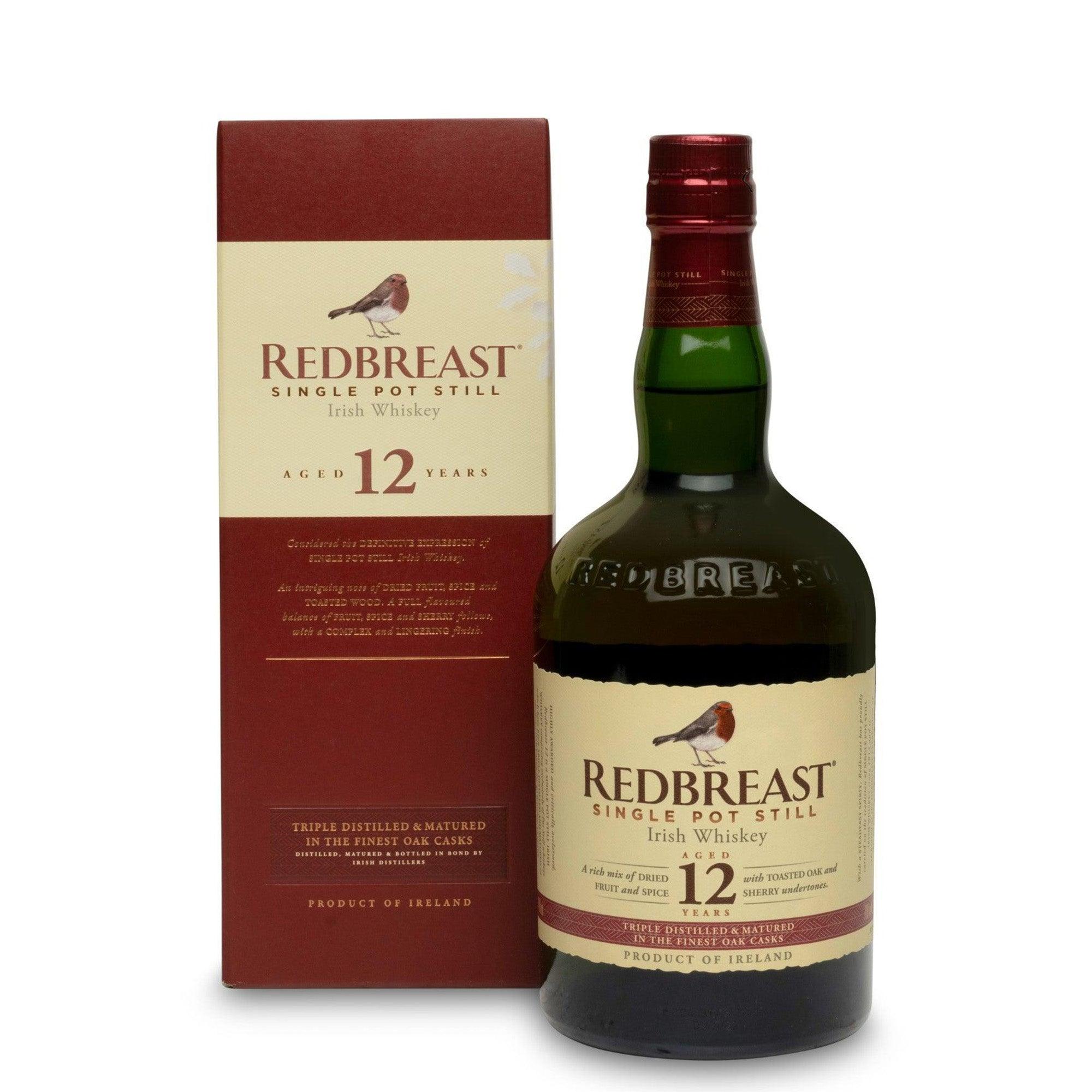 Redbreast 12 Year Old Irish Whiskey – JPHA