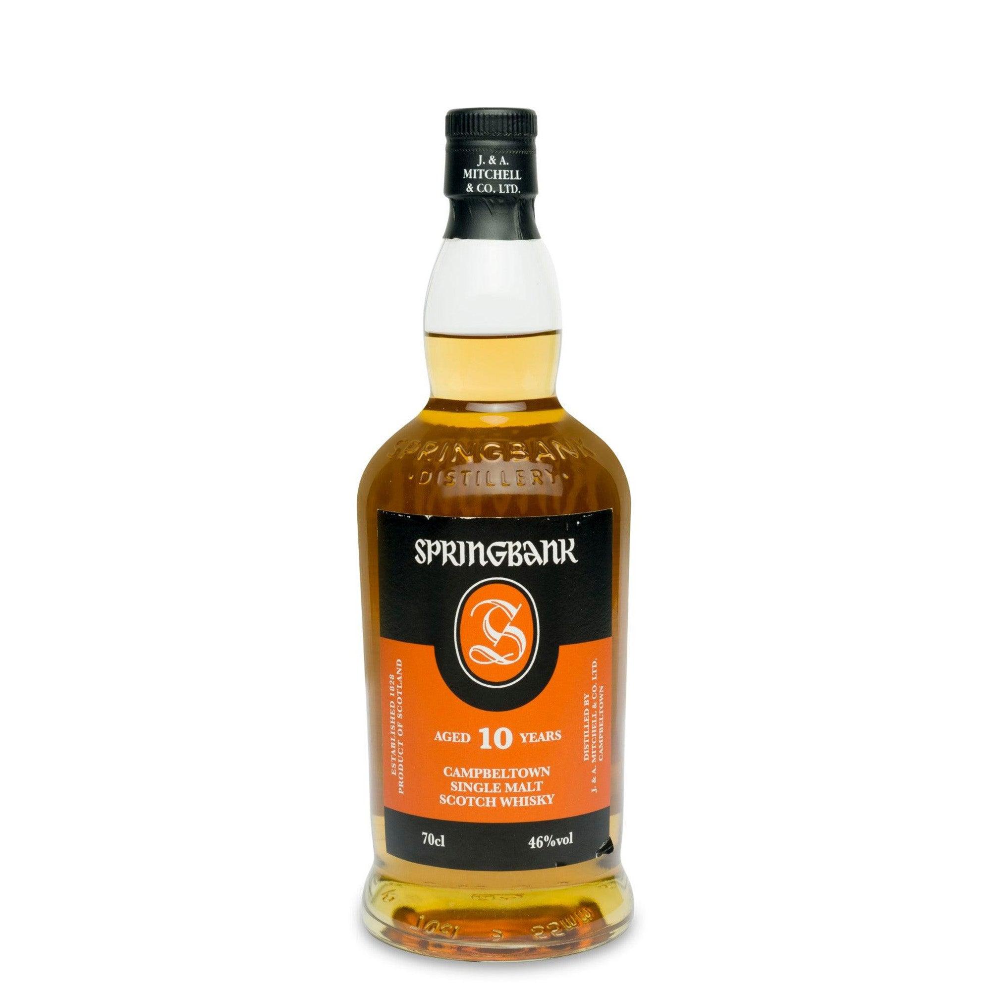 Springbank 10 Year Old Campbeltown Single Malt Scotch Whisky – JJNU