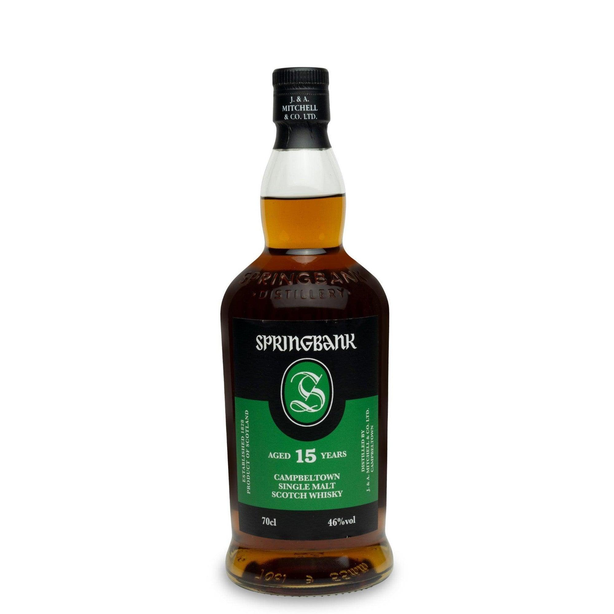 Springbank 15 Year Old Campbeltown Single Malt Scotch Whisky – JPHA